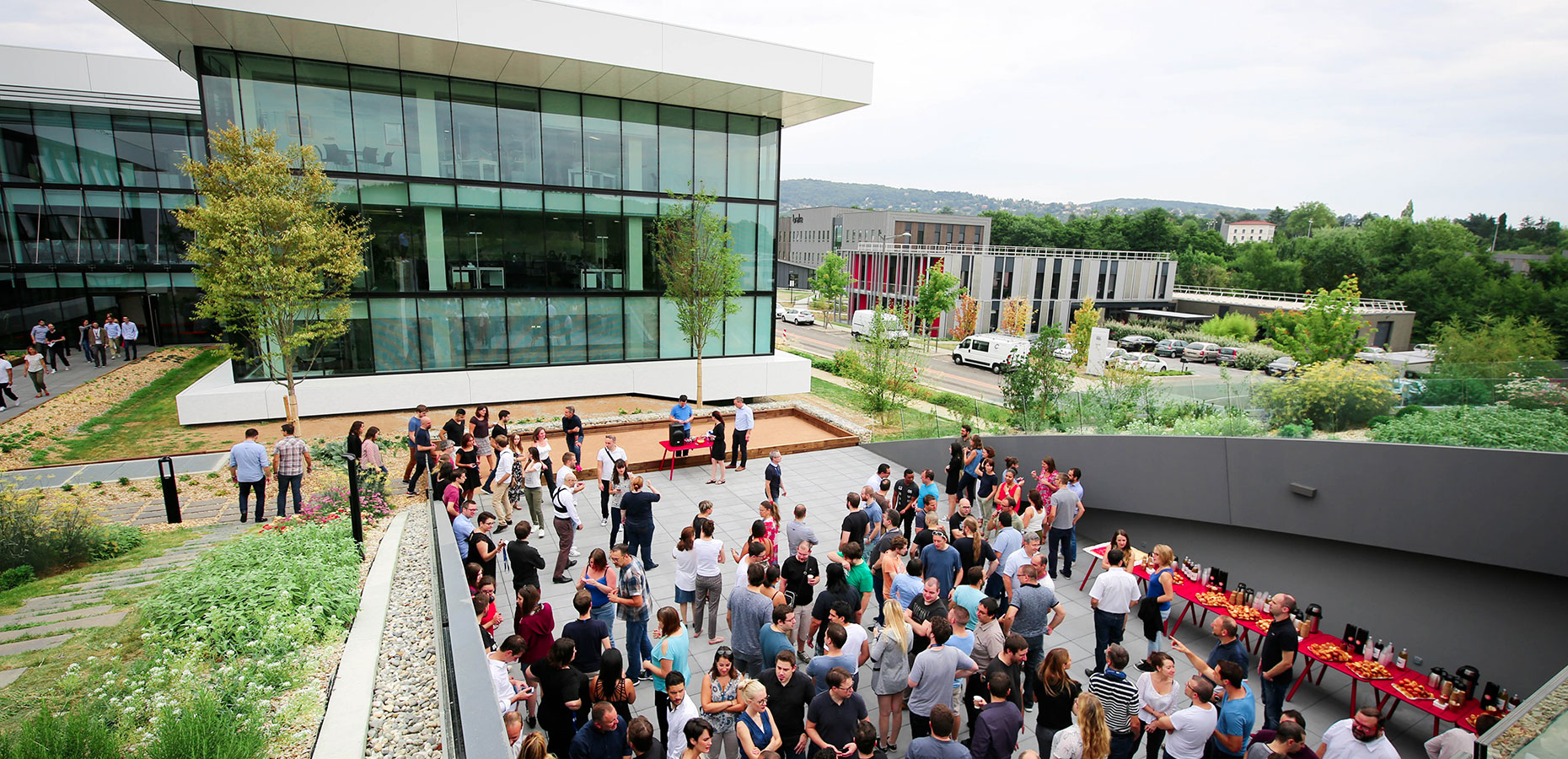 Le siège social du Groupe LDLC - Campus LDLC à Limonest
