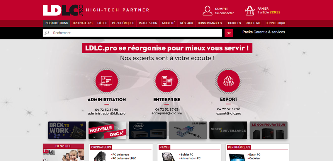 Présentation LDLC.PRO - Groupe LDLC